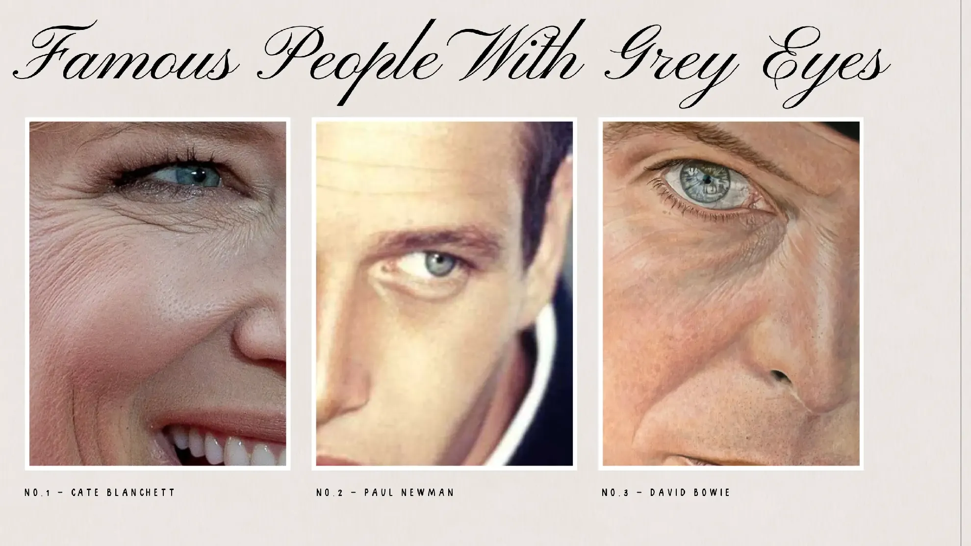 Grey Eyes: How Rare Are They?